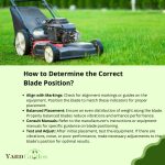 What Is the Correct Lawn Mower Blade Position? (2 and 3 Blade)